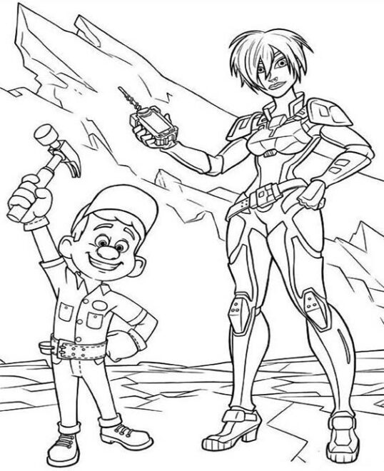 Free & Easy To Print Wreck it Ralph Coloring Pages - Tulamama