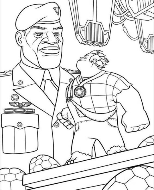 Free & Easy To Print Wreck it Ralph Coloring Pages - Tulamama