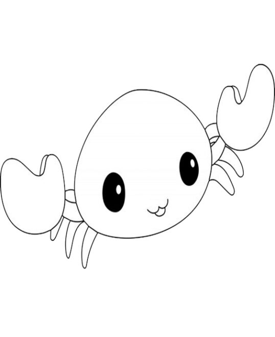 Free & Easy To Print Crab Coloring Pages - Tulamama