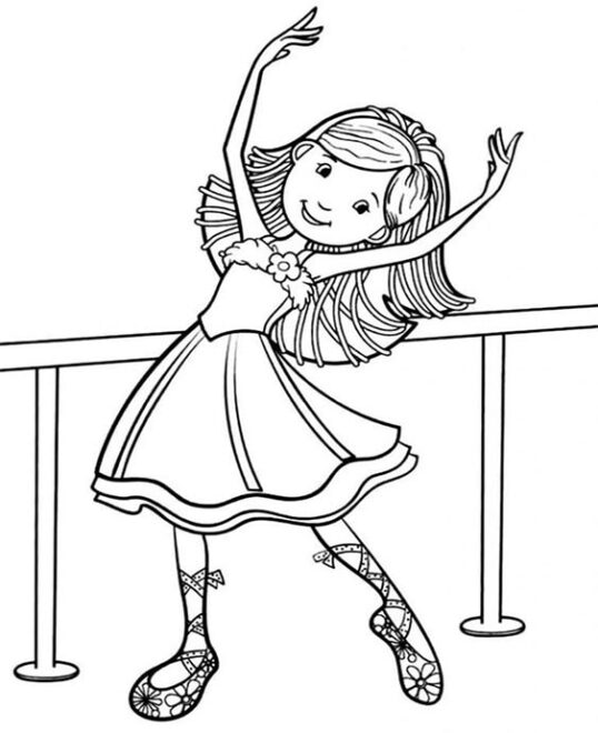 Free & Easy To Print Dance Coloring Pages - Tulamama