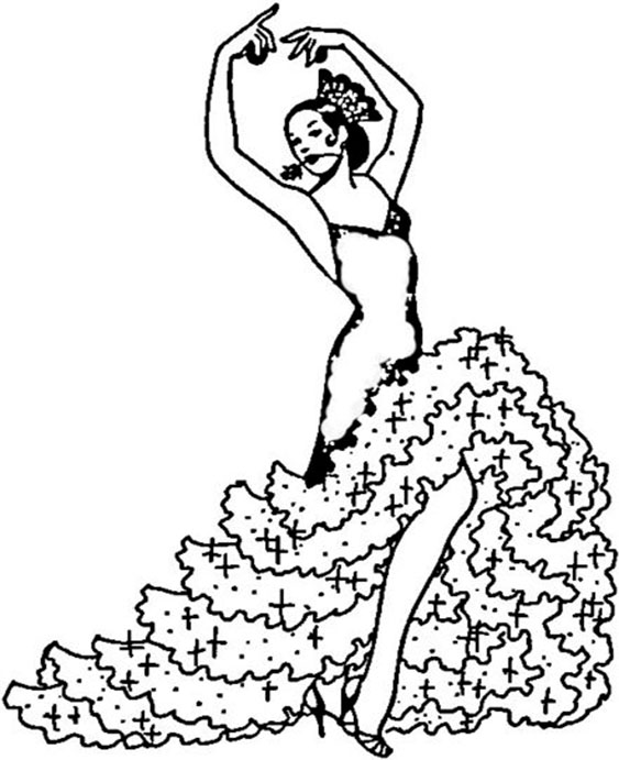 Free & Easy To Print Dance Coloring Pages - Tulamama