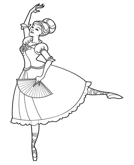 Free & Easy To Print Dance Coloring Pages - Tulamama