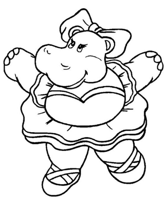 Free & Easy To Print Dance Coloring Pages - Tulamama