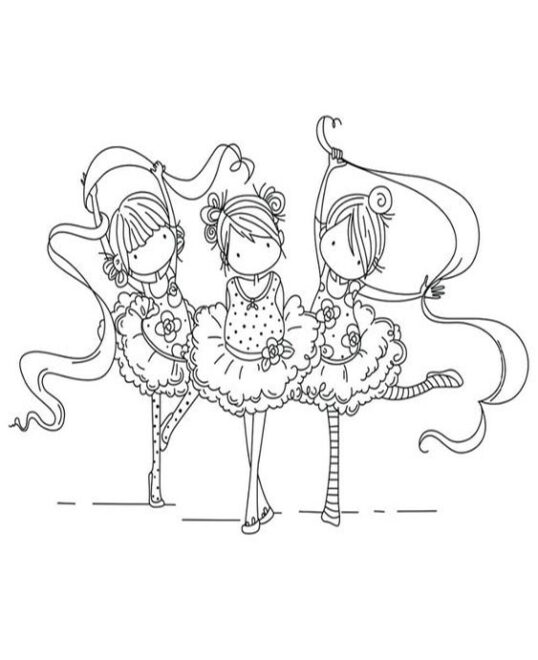 Free & Easy To Print Dance Coloring Pages - Tulamama