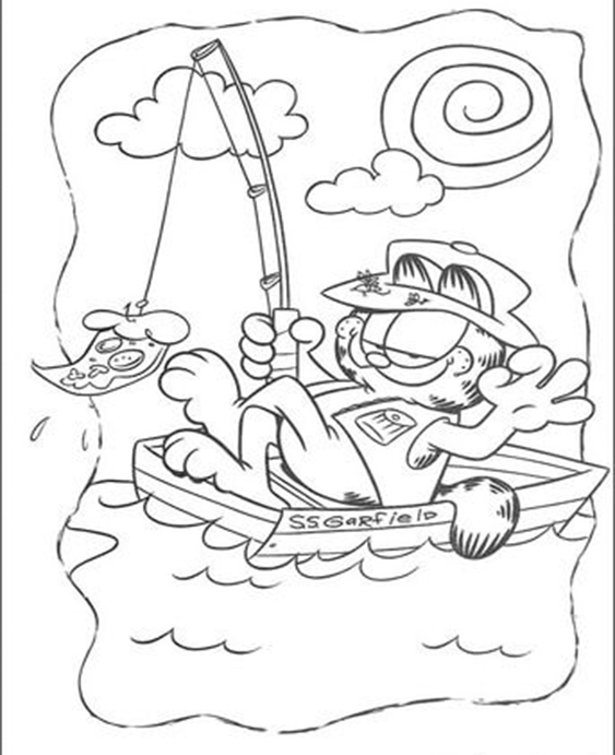 Free & Easy To Print Fishing Coloring Pages - Tulamama