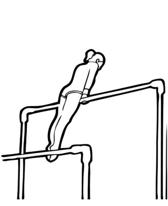 Free & Easy To Print Gymnastics Coloring Pages - Tulamama