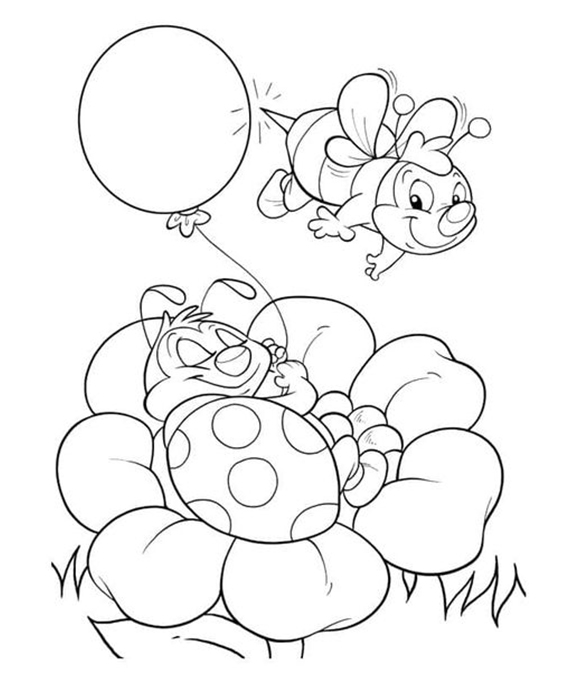 Free & Easy To Print Ladybug Coloring Pages - Tulamama