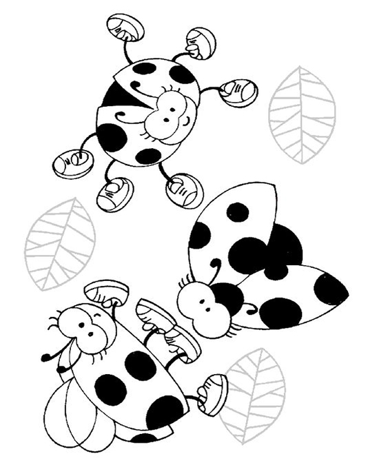 Free & Easy To Print Ladybug Coloring Pages - Tulamama