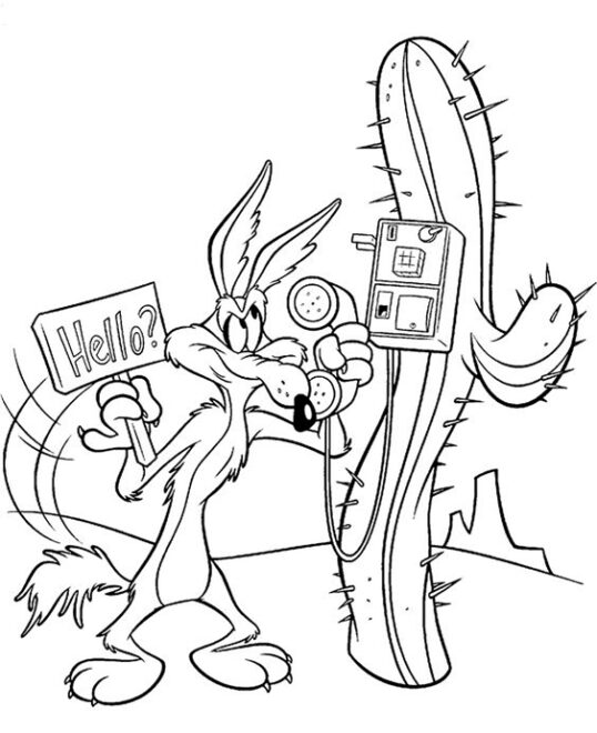 Free & Easy To Print Looney Tunes Coloring Pages - Tulamama
