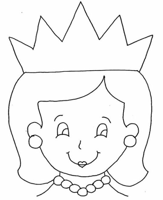 Free & Easy To Print Queen Coloring Pages - Tulamama