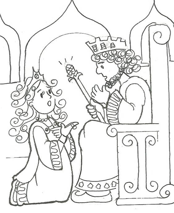 Free & Easy To Print Queen Coloring Pages - Tulamama