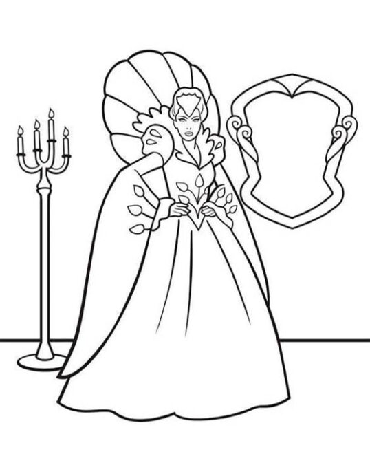 Free & Easy To Print Queen Coloring Pages - Tulamama