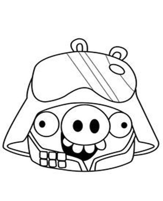 Free & Easy To Print Angry Birds Coloring Pages - Tulamama