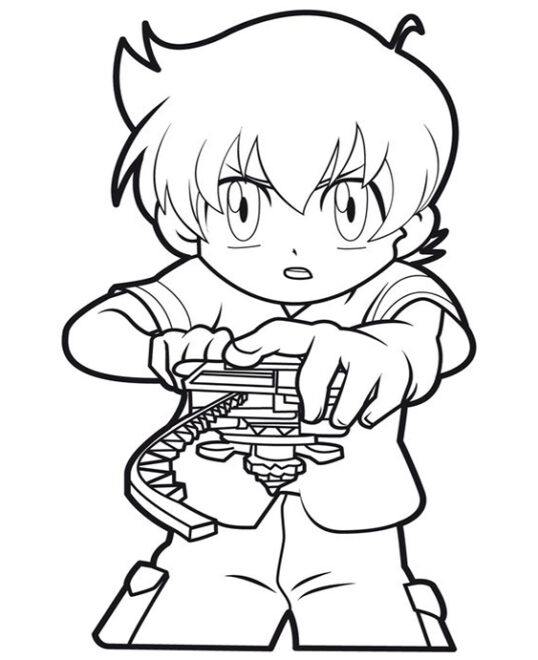 Free & Easy To Print Beyblade Coloring Pages - Tulamama
