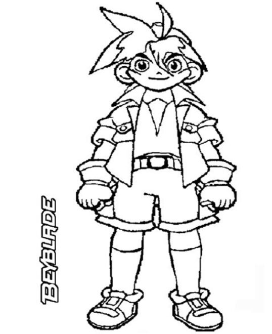 Free & Easy To Print Beyblade Coloring Pages - Tulamama