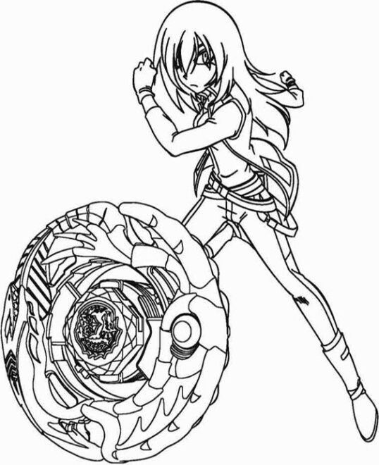 Free & Easy To Print Beyblade Coloring Pages - Tulamama