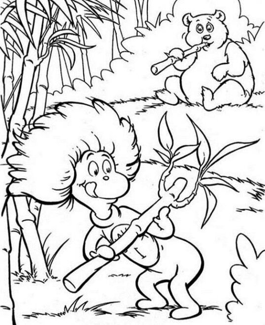 Free & Easy To Print Dr Seuss Coloring Pages - Tulamama