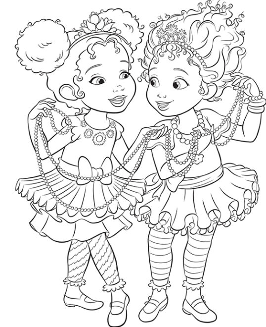Free & Easy To Print Fancy Nancy Coloring Pages - Tulamama
