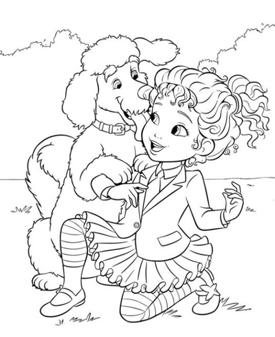 Free & Easy To Print Fancy Nancy Coloring Pages - Tulamama