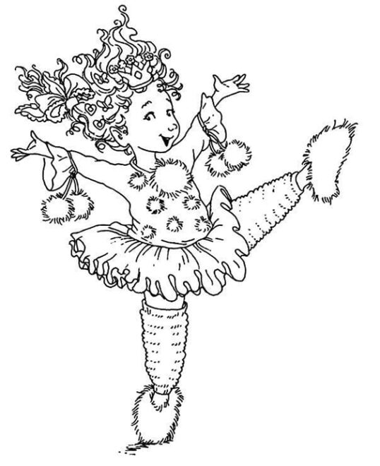 Free & Easy To Print Fancy Nancy Coloring Pages - Tulamama