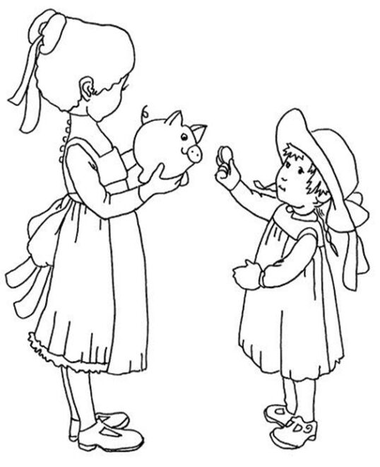 Free & Easy To Print Money Coloring Pages - Tulamama