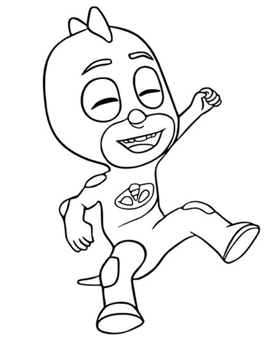 Free & Easy To Print PJ Mask Coloring Pages - Tulamama