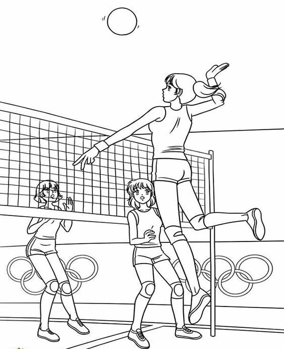Free & Easy To Print Sports Coloring Pages - Tulamama
