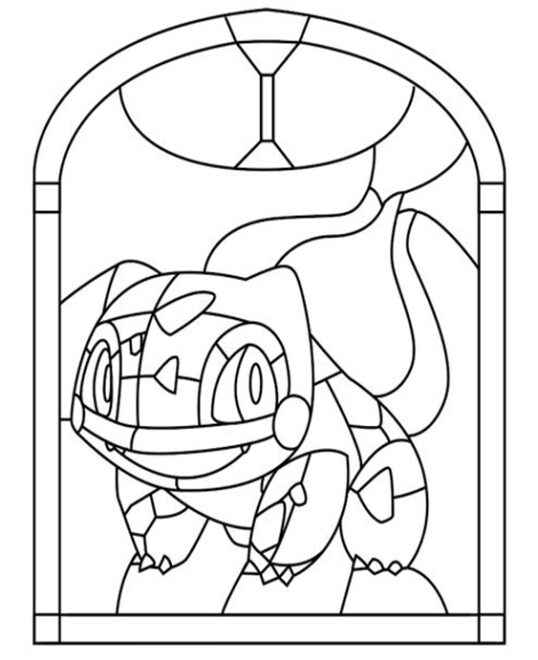Free & Easy To Print Stained Glass Coloring Pages - Tulamama