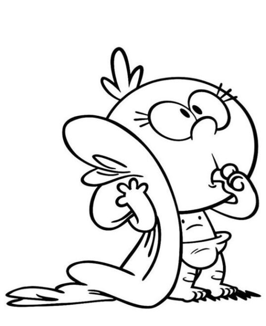 Free & Easy To Print Loud House Coloring Pages - Tulamama
