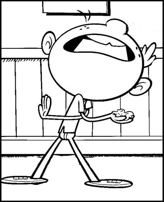 Free & Easy To Print Loud House Coloring Pages - Tulamama