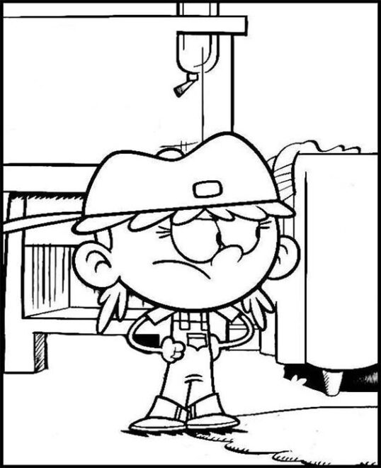 Free & Easy To Print Loud House Coloring Pages - Tulamama