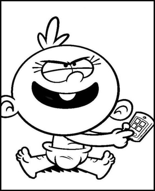 Free & Easy To Print Loud House Coloring Pages - Tulamama