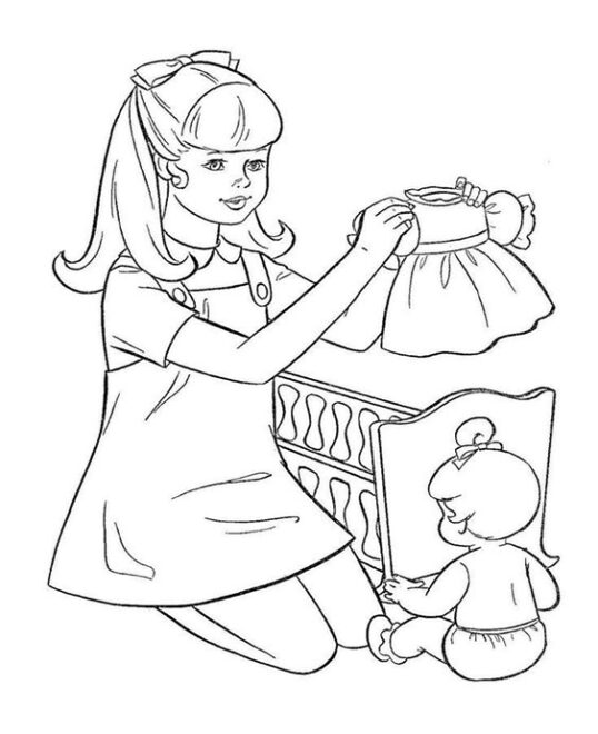 Free & Easy To Print People Coloring Pages - Tulamama