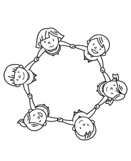 Free & Easy To Print People Coloring Pages - Tulamama