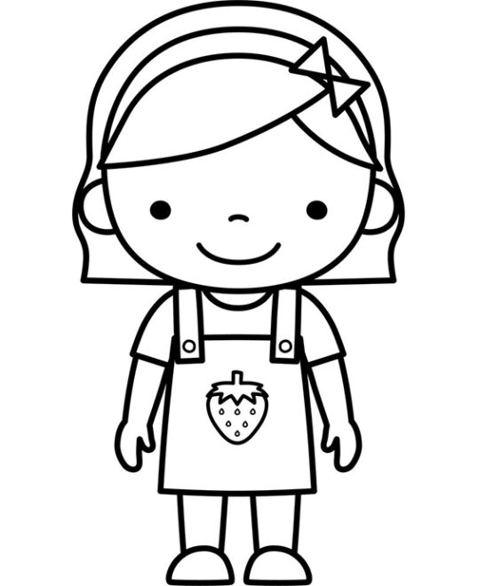Free & Easy To Print People Coloring Pages - Tulamama