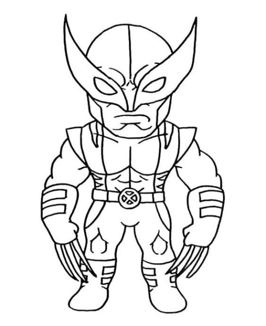 Free & Easy To Print Wolverine Coloring Pages - Tulamama